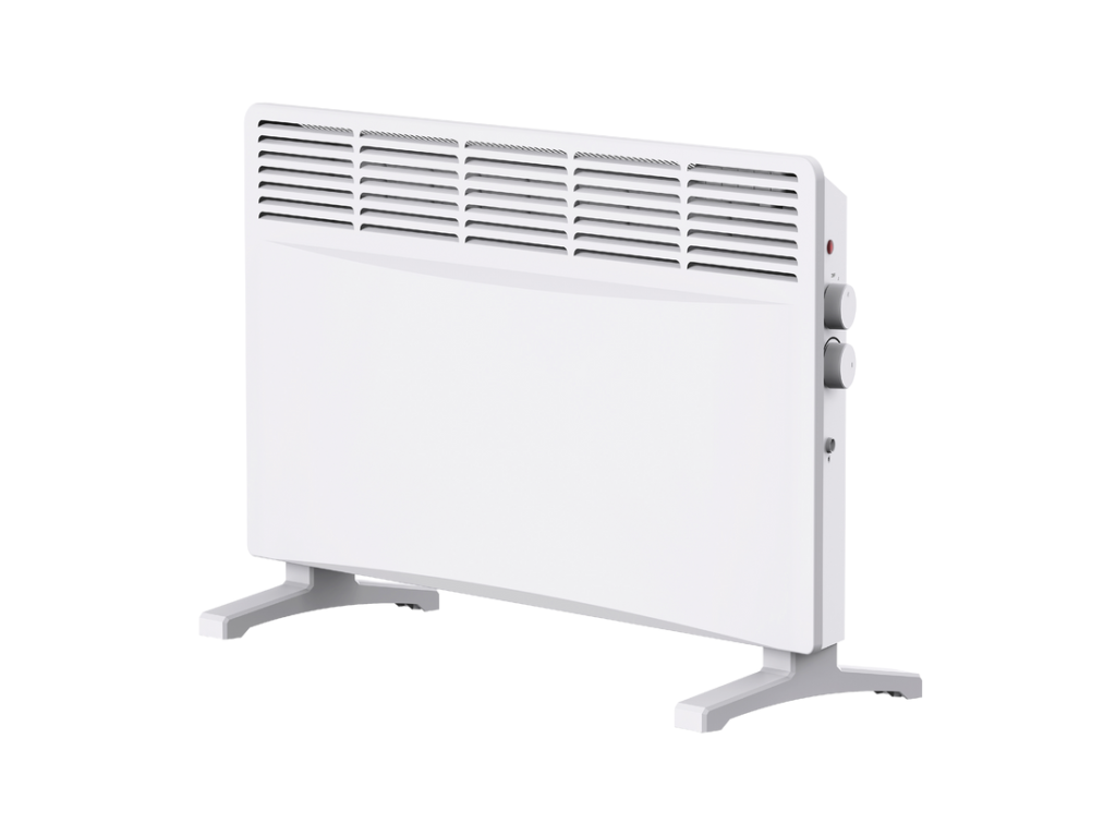 ELECTRIC CONVECTOR HEATER 1250/2500W IP24 NUO 25 WHITE THERMECO ...