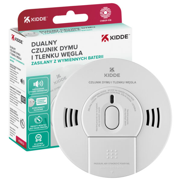 DUAL SMOKE AND CARBON MONOXIDE DETECTOR KIDDE - VoltLink - Electronic ...